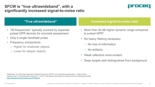 Comparison of pulsed and SFCW GPR systems – Applications on reinforced ...