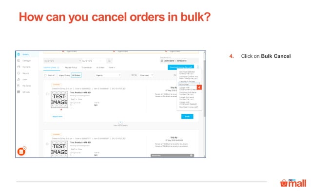 Cancellation of orders | PPT