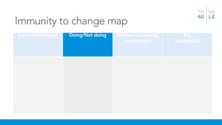 Immunity to Change | PDF
