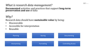 Garret McMahon - Research Data Preservation | PPT