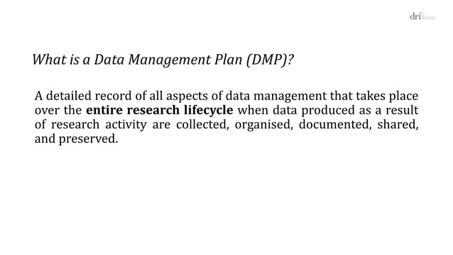 Garret McMahon - Research Data Preservation | PPT