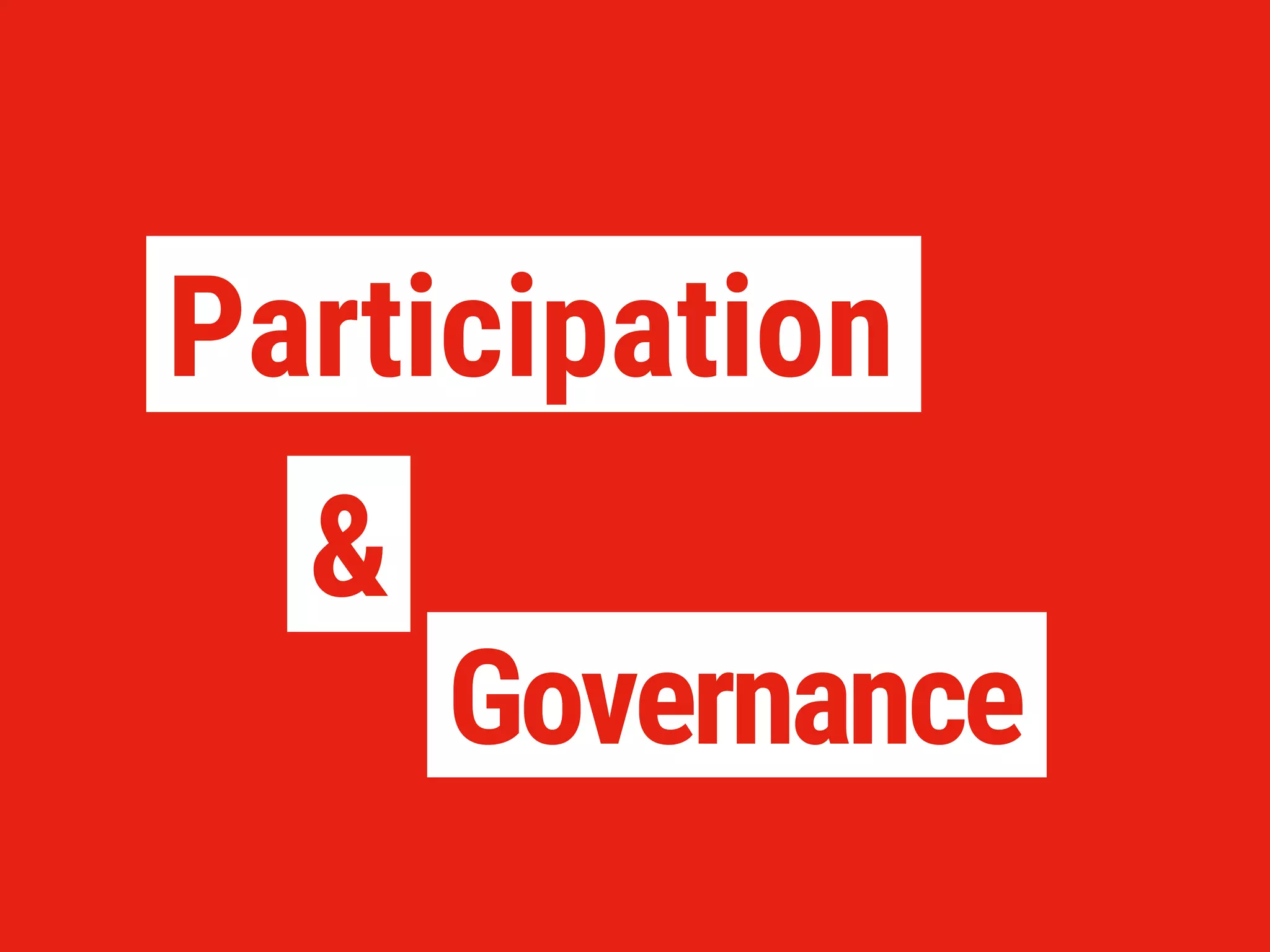 A participatory approach to governance, in PNG | PPT