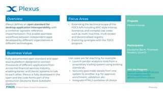 201807 - Introduction, business value and how to get engaged in FINOS ...