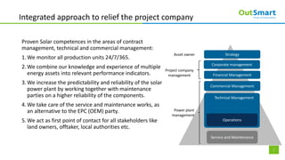 Solar power plant management by OutSmart | PDF