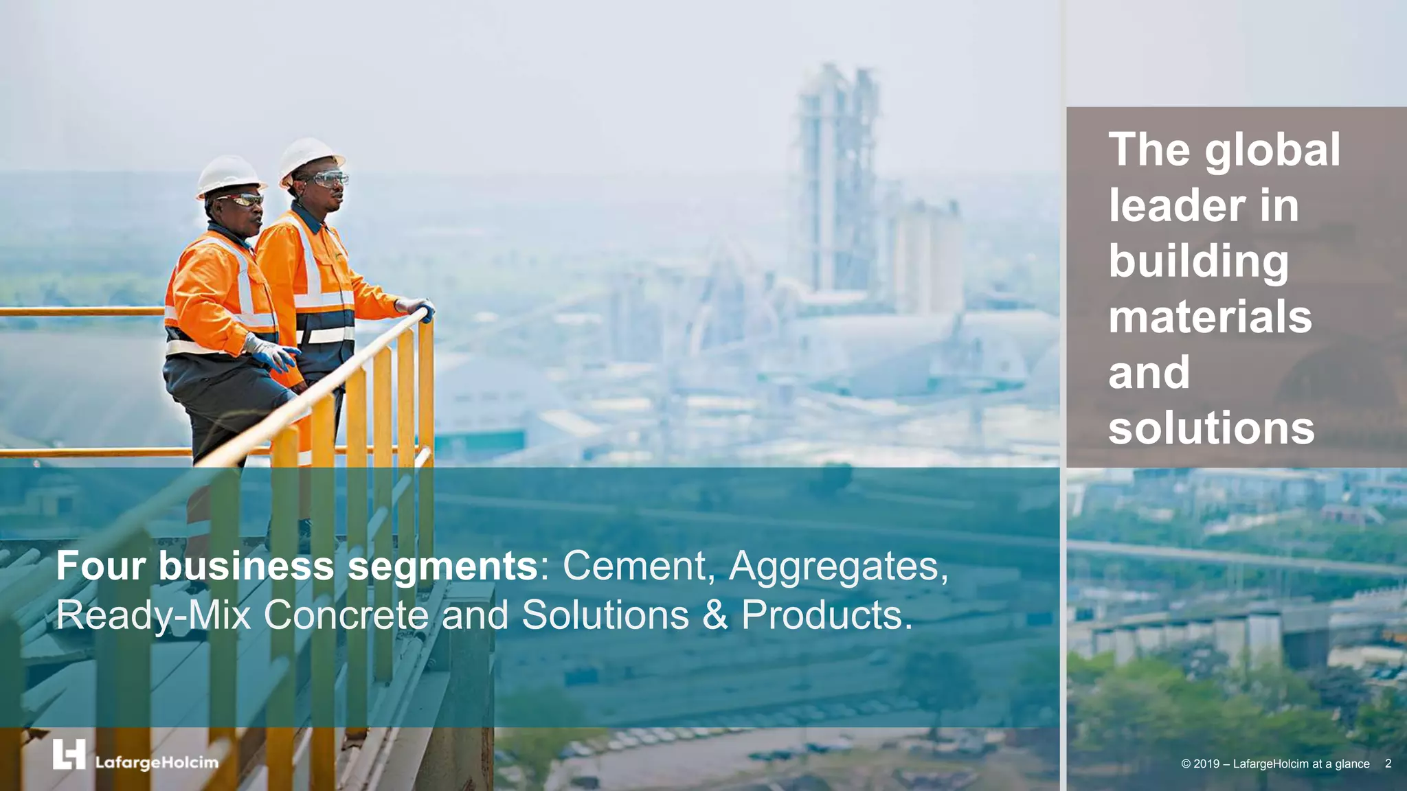 LafargeHolcim Corporate Presentation | PPTX