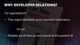 Some thoughts on measuring the impact of developer relations | PDF