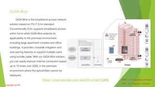 GiGAwire : Super Speed Internet Over Telephone Line | PPTX | Computer ...