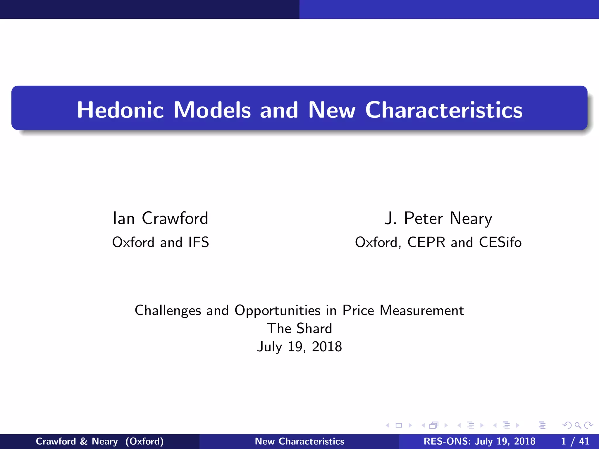 Hedonic Models & New Characteristics | PDF
