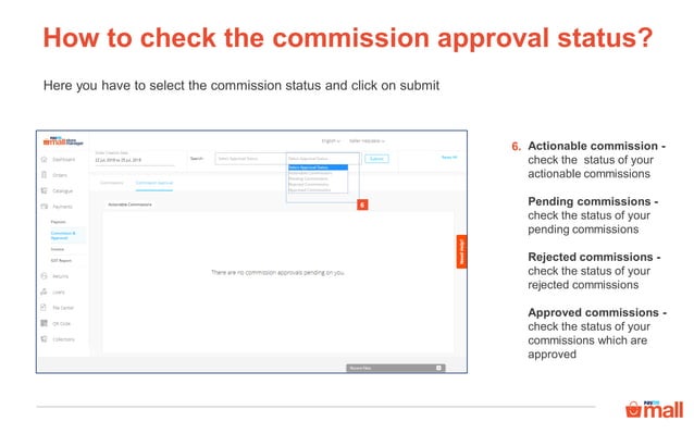 Payments- commission approval and update | PPT | Free Download