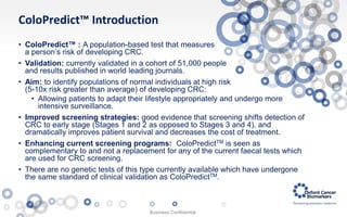 Colorectal Cancer Biomarker Testing | PDF | Cancer | Diseases and ...