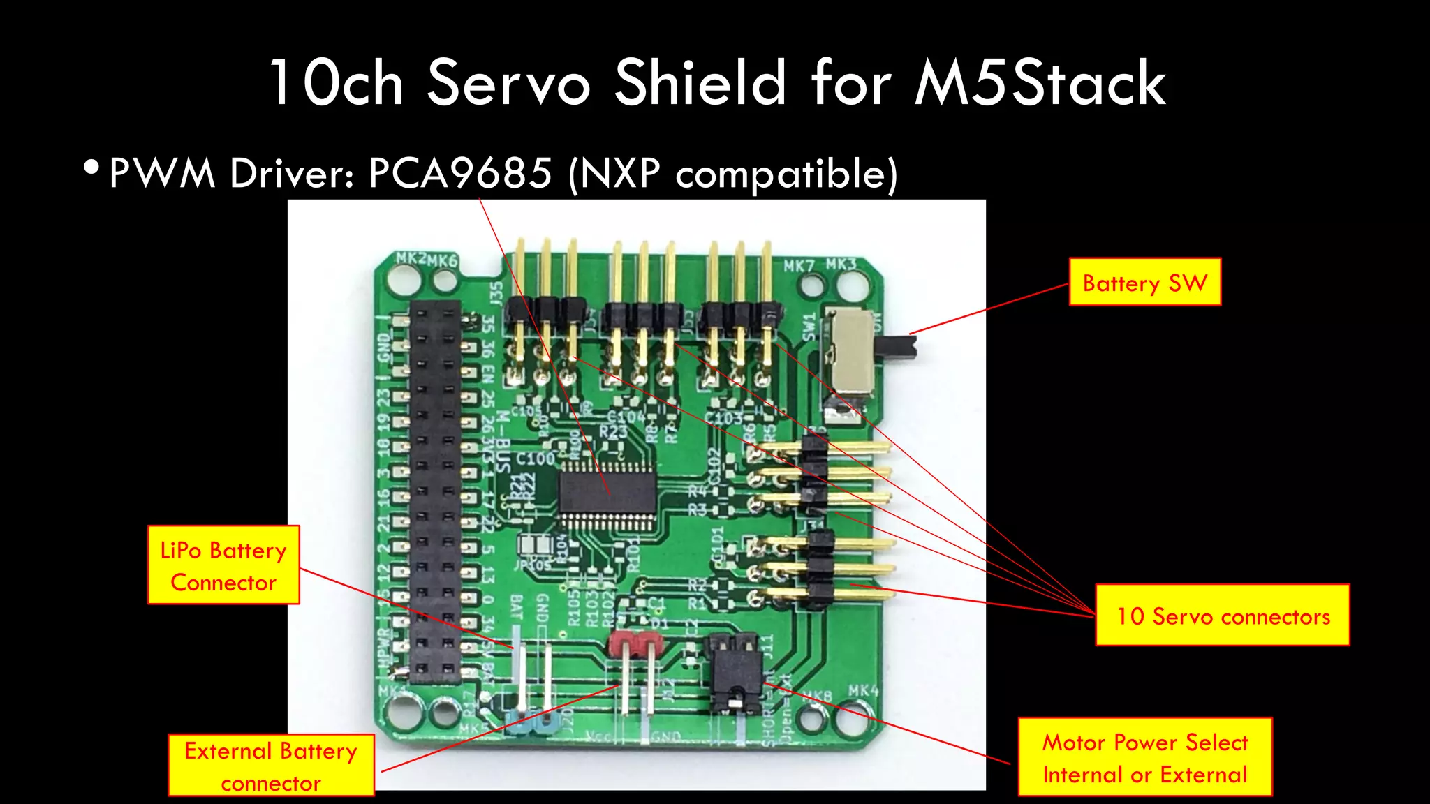 I made some more expansion board for M5Stack | PPT