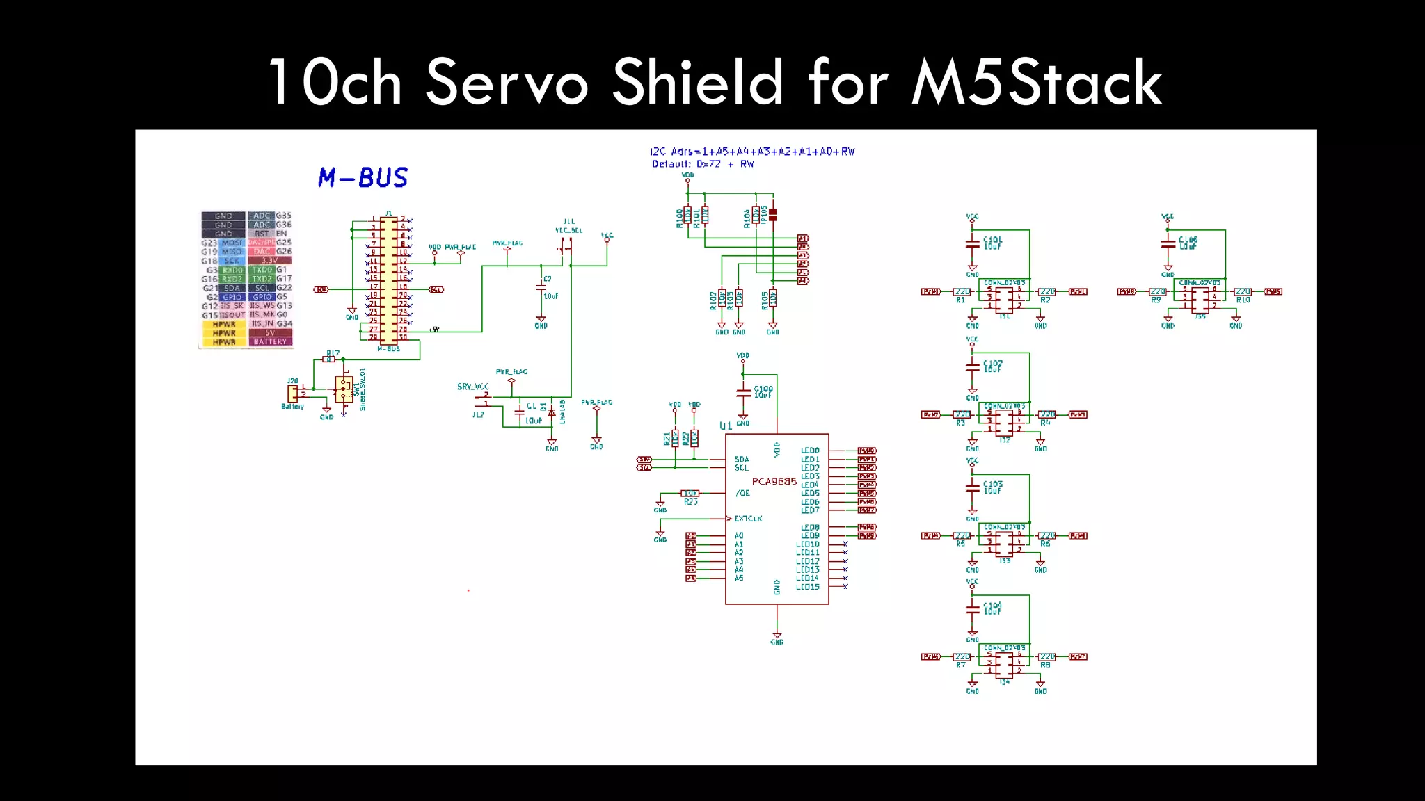 I made some more expansion board for M5Stack | PPT