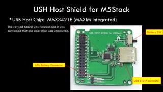 I made some more expansion board for M5Stack | PPT
