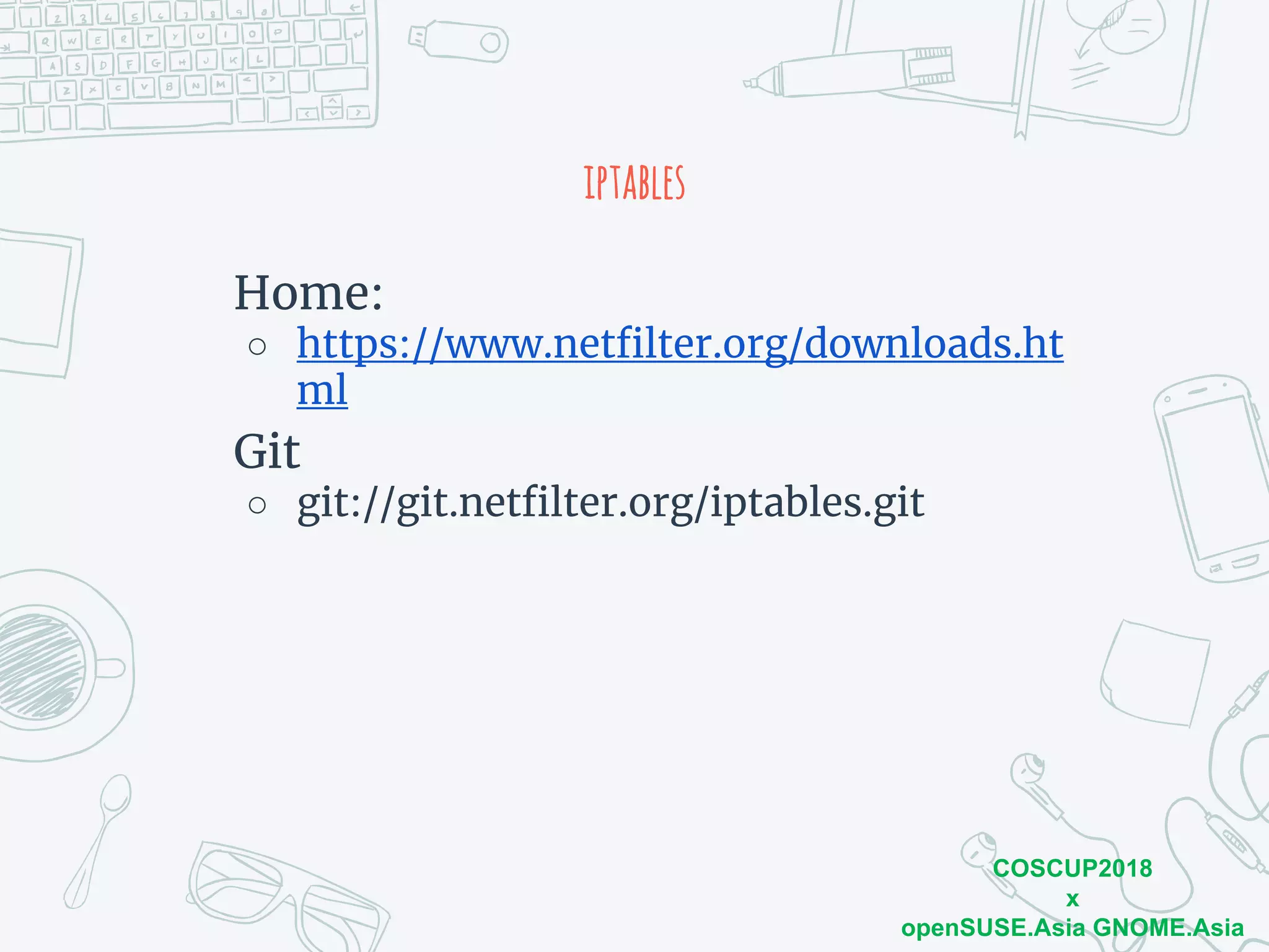 Understand the iptables step by step | PPT