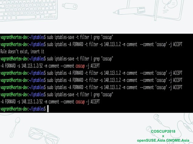 Understand the iptables step by step | PPT