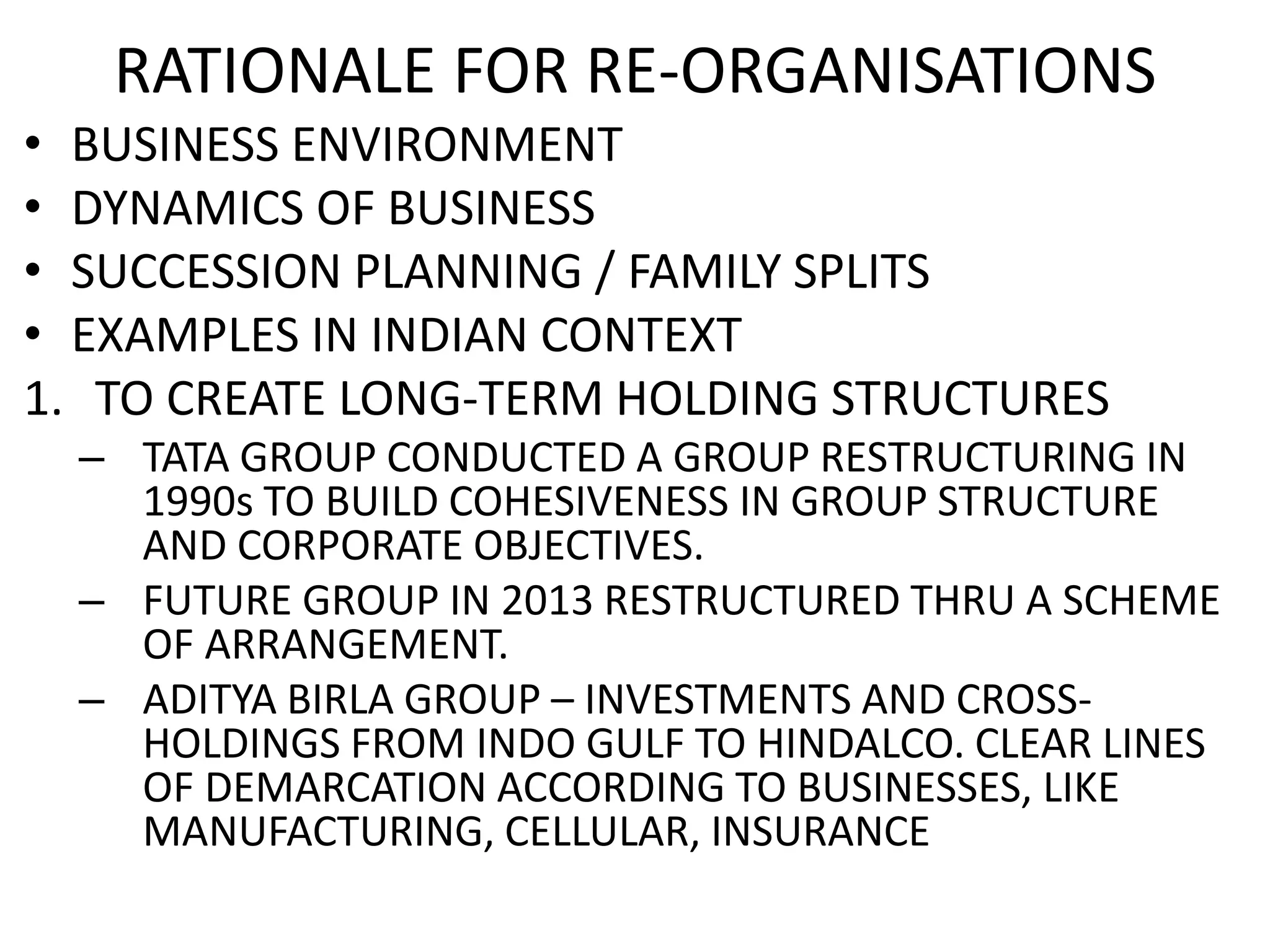 20180818 PRESENTATION CORPORATE RESTRUCTURING.pptx