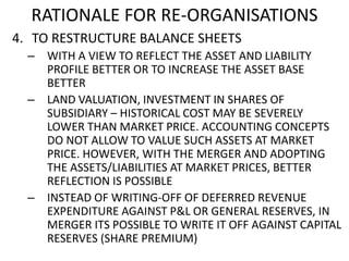 20180818 PRESENTATION CORPORATE RESTRUCTURING.pptx | Mergers and ...