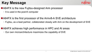 Fujitsu Presents Post-K CPU Specifications | PDF