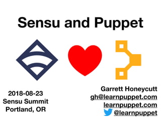 Sensu and Puppet | PPT