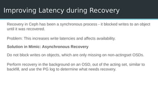 Making Ceph fast in the face of failure | PDF | Operating Systems ...