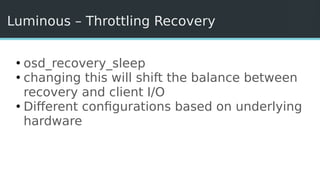 Making Ceph fast in the face of failure | PDF | Operating Systems ...