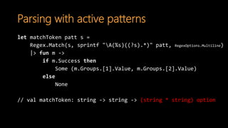 Designing and implementing DSLs in F# - Kulendayz 2018 | PPT