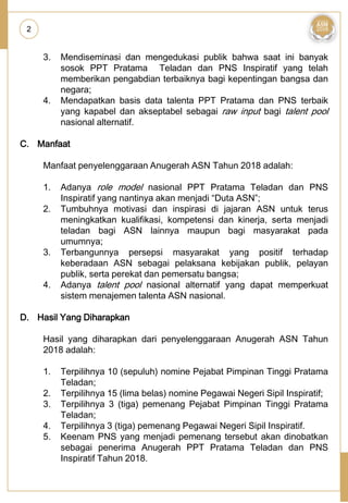 Pedoman anugerah_asn2018 | PDF