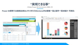なぜ、CData Softwareが Power BI 専用 コネクターを 開発したのか? | PPTX