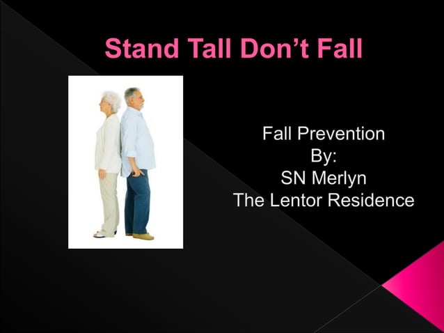 Fall Prevention | PPTX