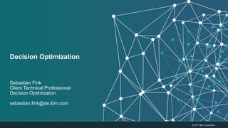 IBM - Decision Optimization | PDF