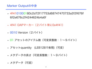 Bitcoin Open Assets Protocol Marker Output LEB128を中心に | PDF