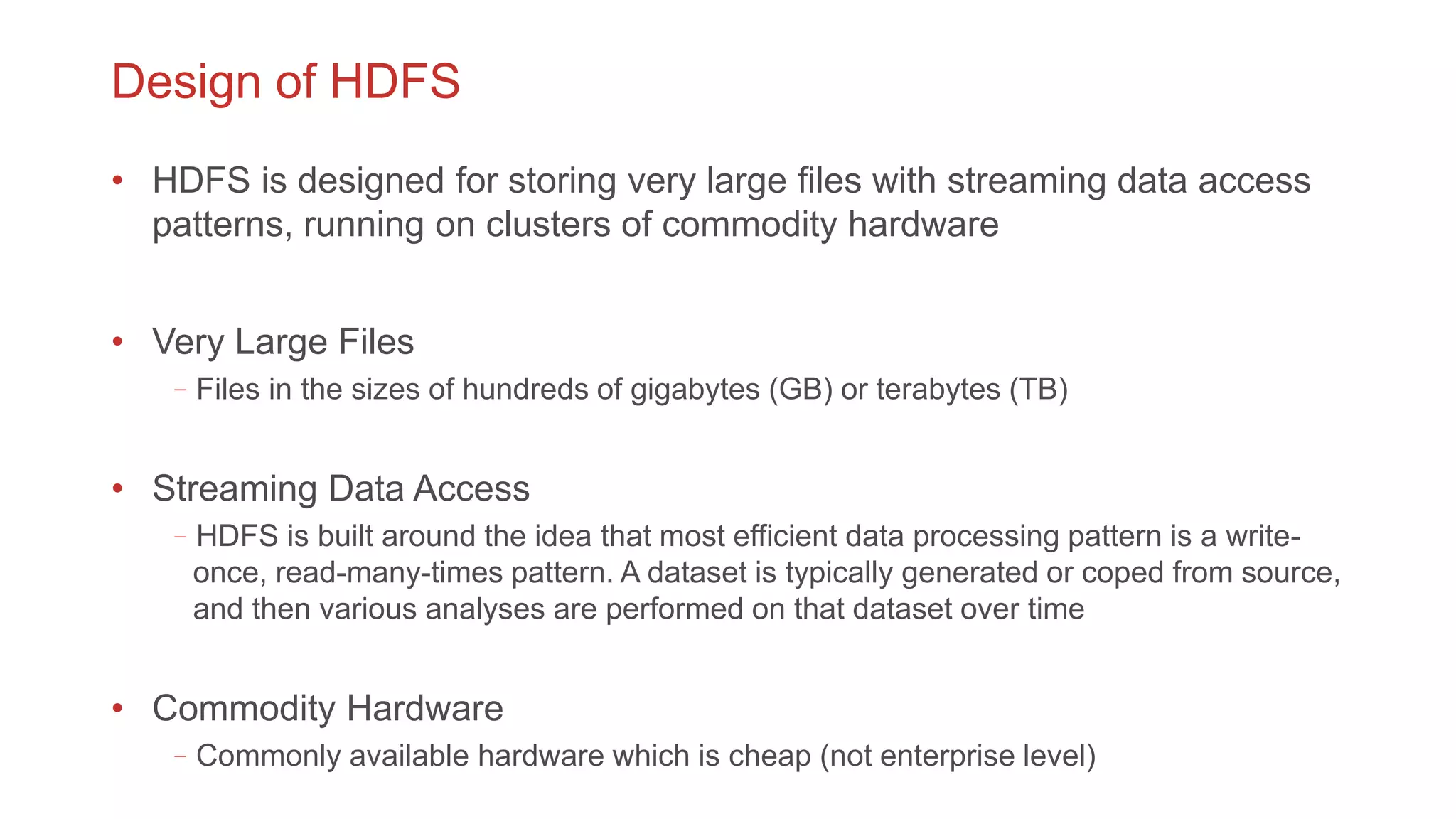 Introduction to HDFS and MapReduce | PPT
