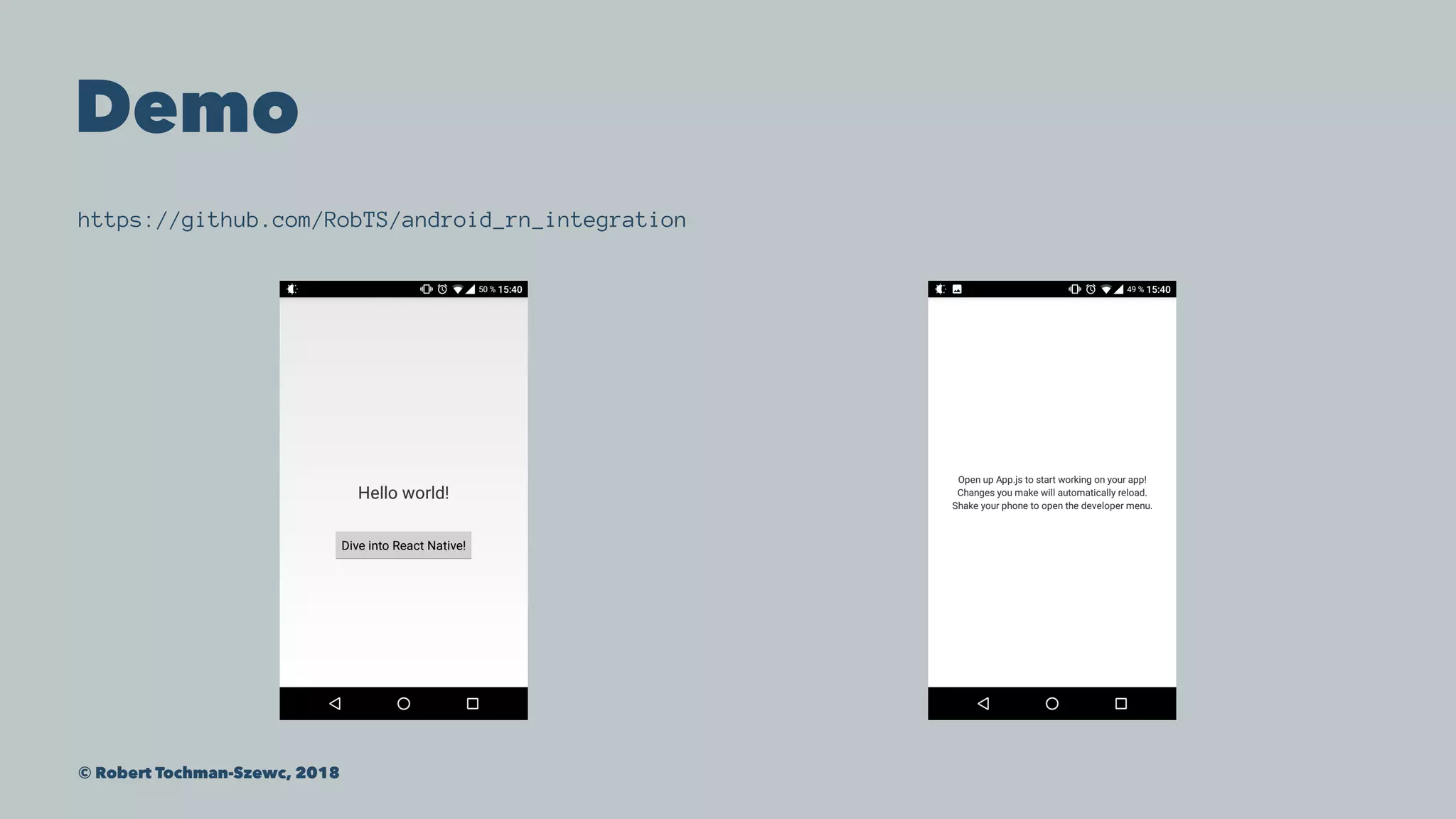 Integrating React Native Into Existing Applications Ppt 6909