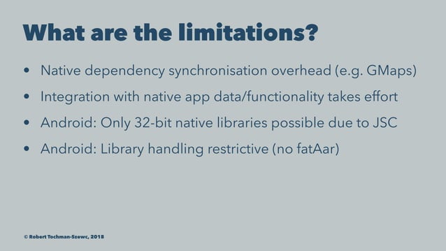 Integrating React Native into existing Applications | PPT