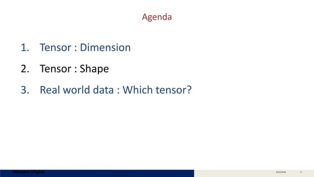Tensor Explained | PPTX | 3-D Graphics | Computer Software and Applications