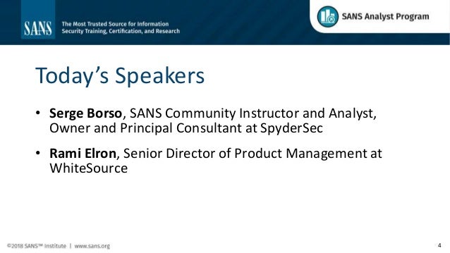 Automating Open Source Security A Sans Review Of Whitesource