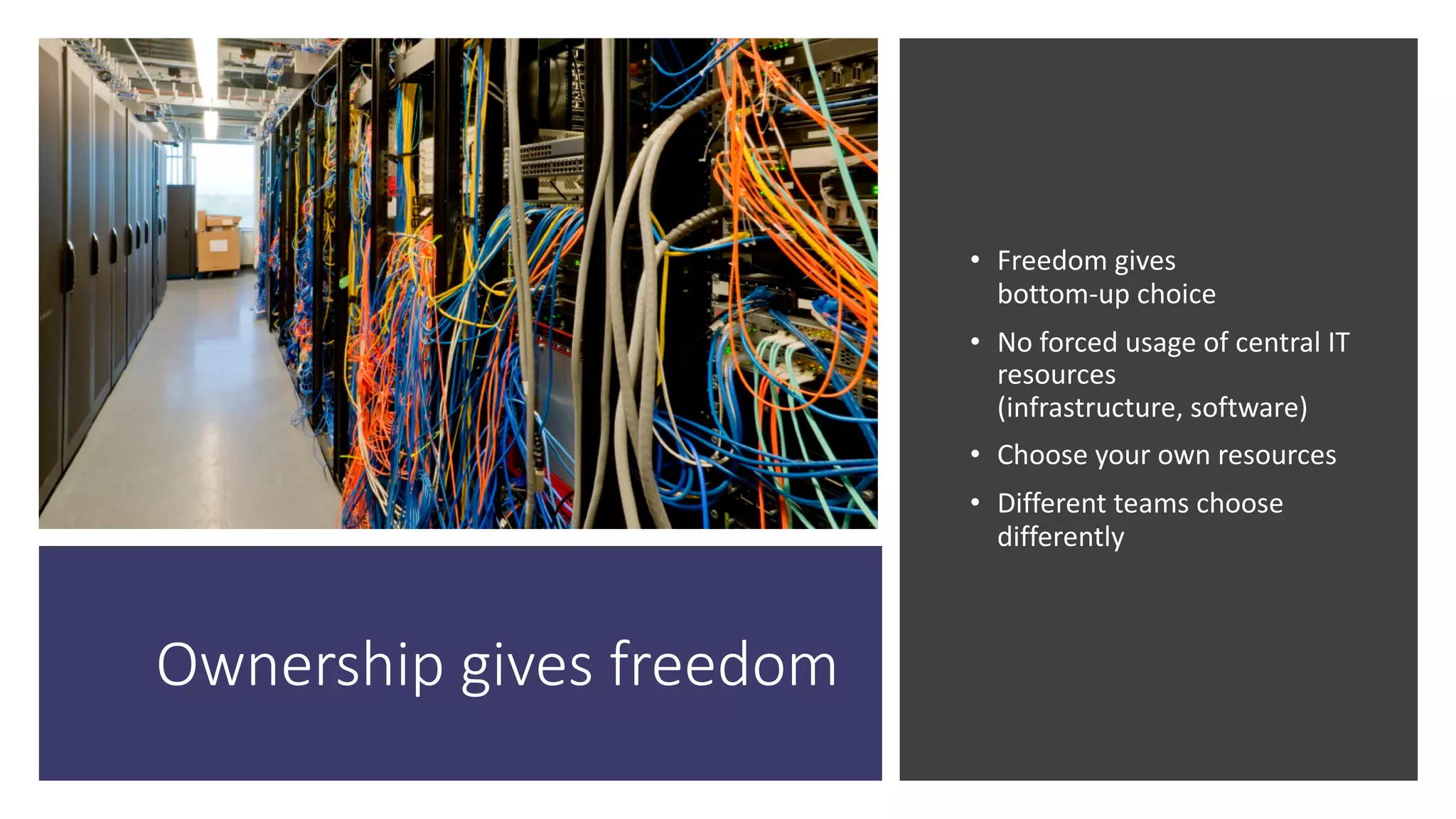 Reducing inertia in organizations is the key to a successful DevOps transition | PPT