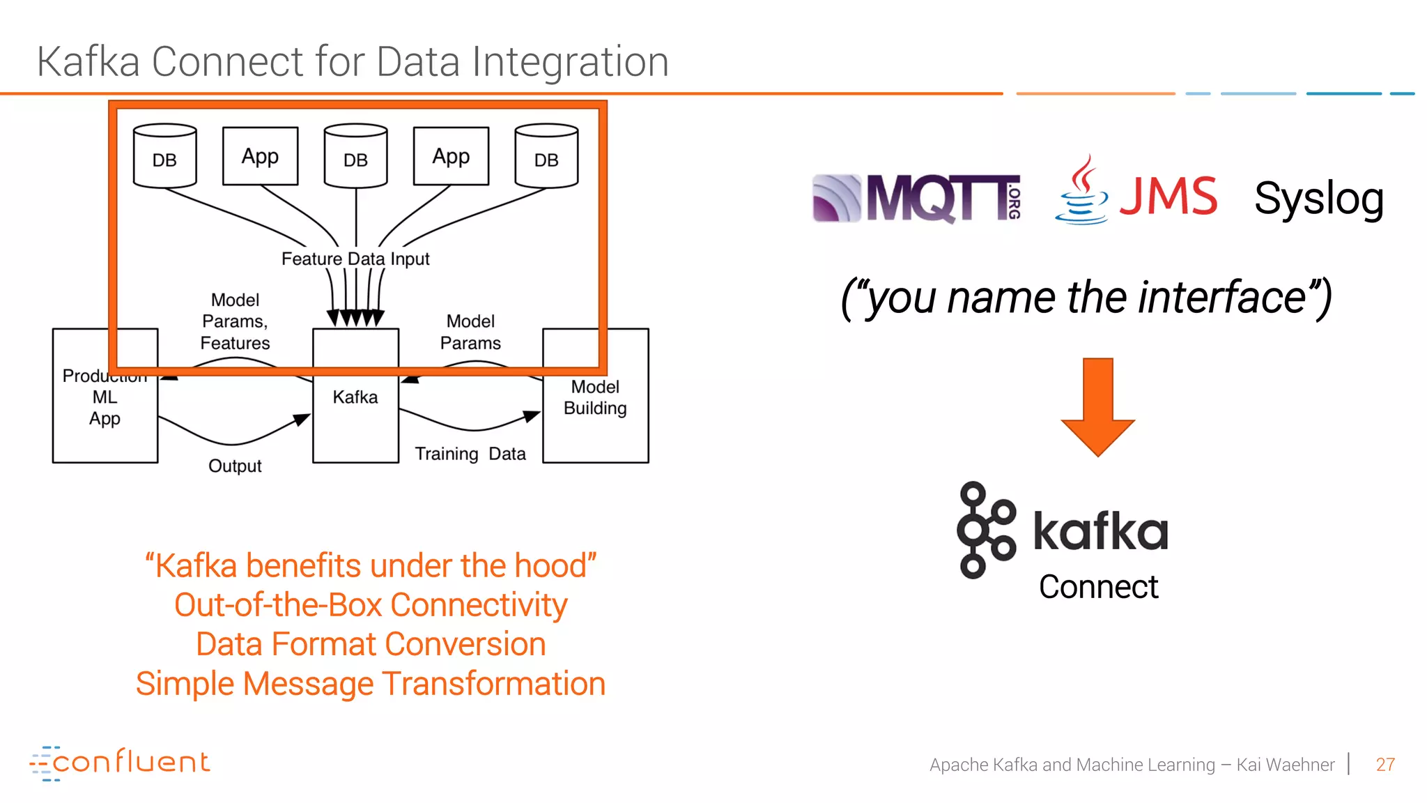 Apache Kafka Open Source Ecosystem for Machine Learning at Extreme Scale (ApacheCon, Montreal ...