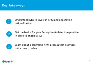 Application Portfolio Management Webinar | PDF