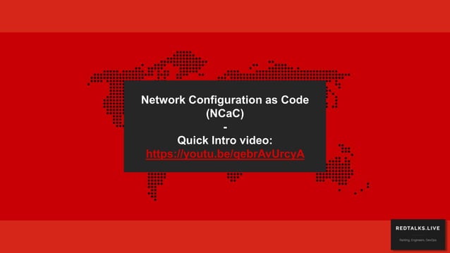 2018 Github Universe: Network Configuration as Code | PPT