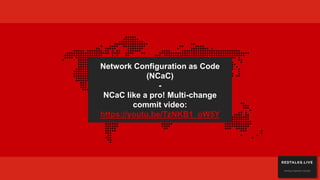 2018 Github Universe: Network Configuration as Code | PPT