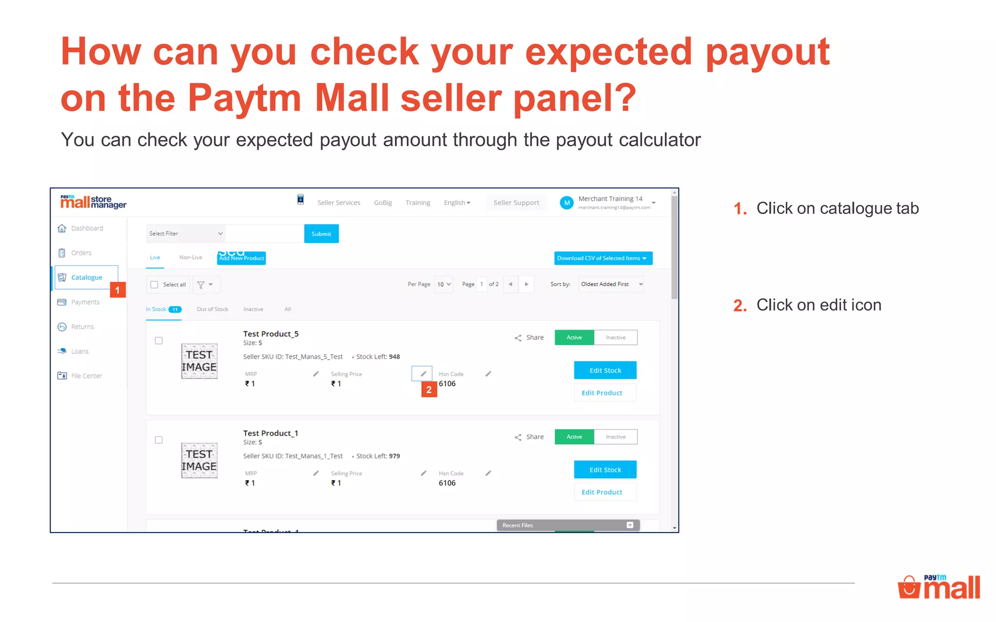 Payout calculation | PDF