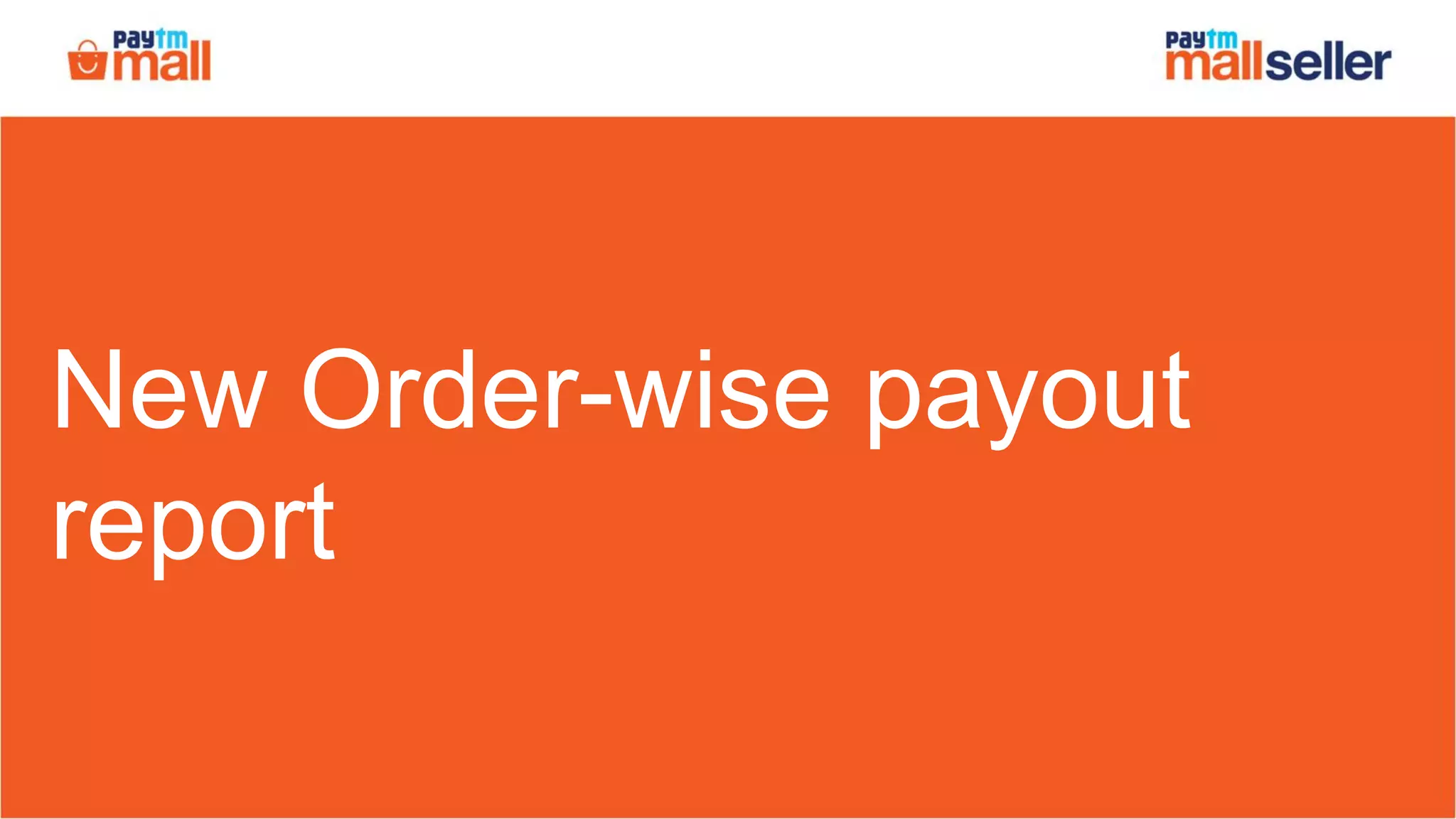 Understand orderwise payout report | PDF | Credit Cards | Personal Debt