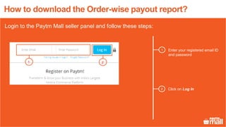 Understand orderwise payout report | PDF | Credit Cards | Personal Debt