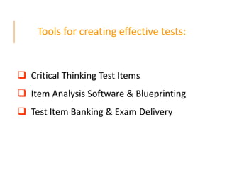 Creating Test Items Using NCLEX® Alternative Item Types | PPTX