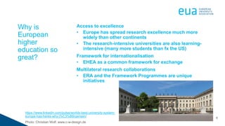The European Education Area – a view from the universities | PPTX