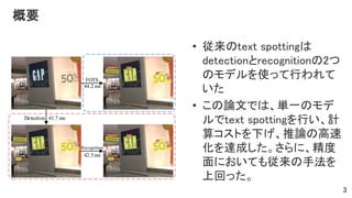 [DL輪読会]FOTS: Fast Oriented Text Spotting with a Unified Network | PPTX