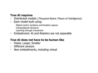 Jeff Hawkins Human Brain Project Summit Keynote: "Location, Location, Location - A Framework for ...