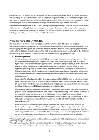 Helhedsorienteret hjemmepleje og hjemmesygepleje i Ikast-Brande Kommune | PDF