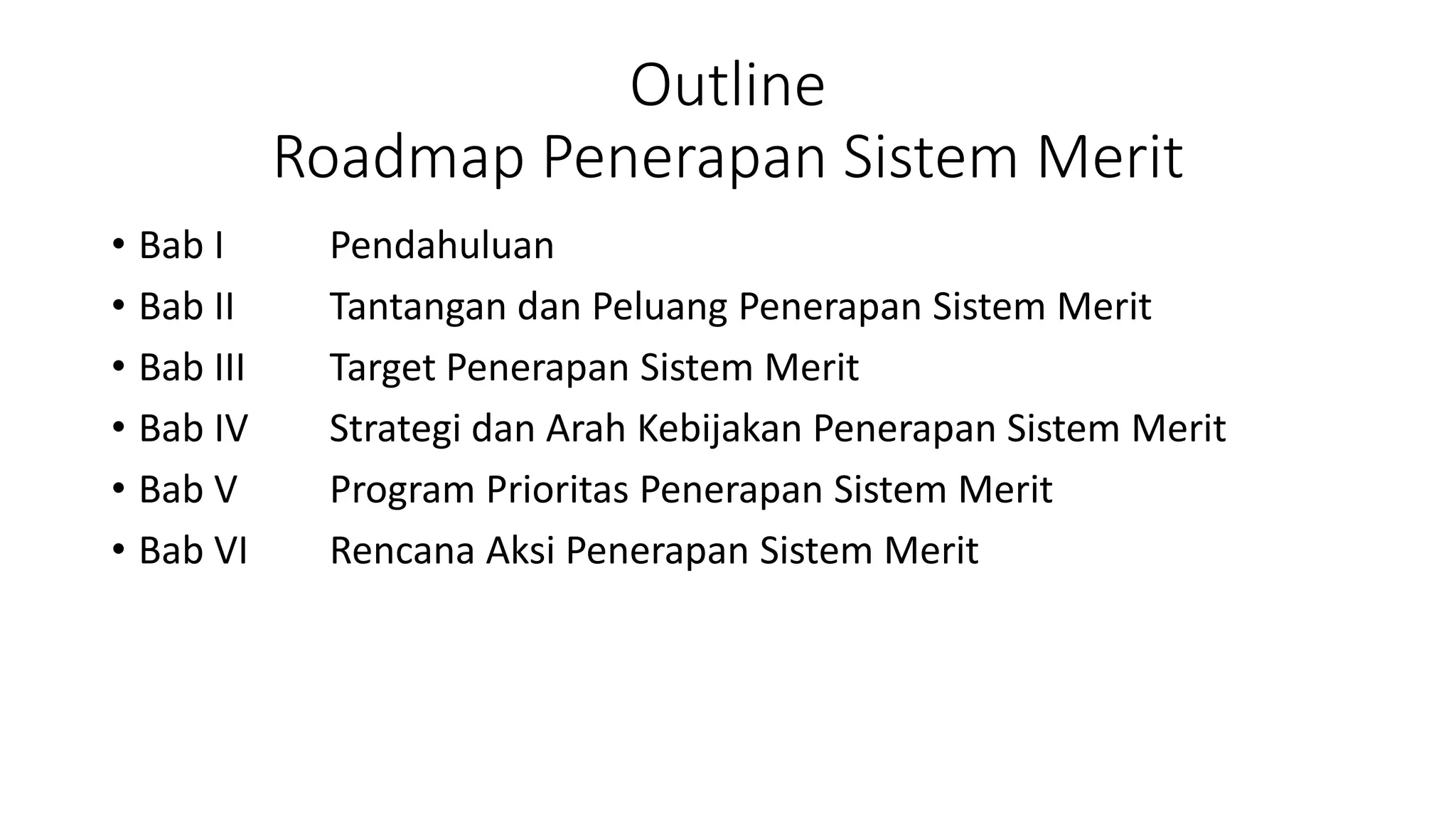 Pengukuran Indeks Penerapan Sistem Merit | PDF